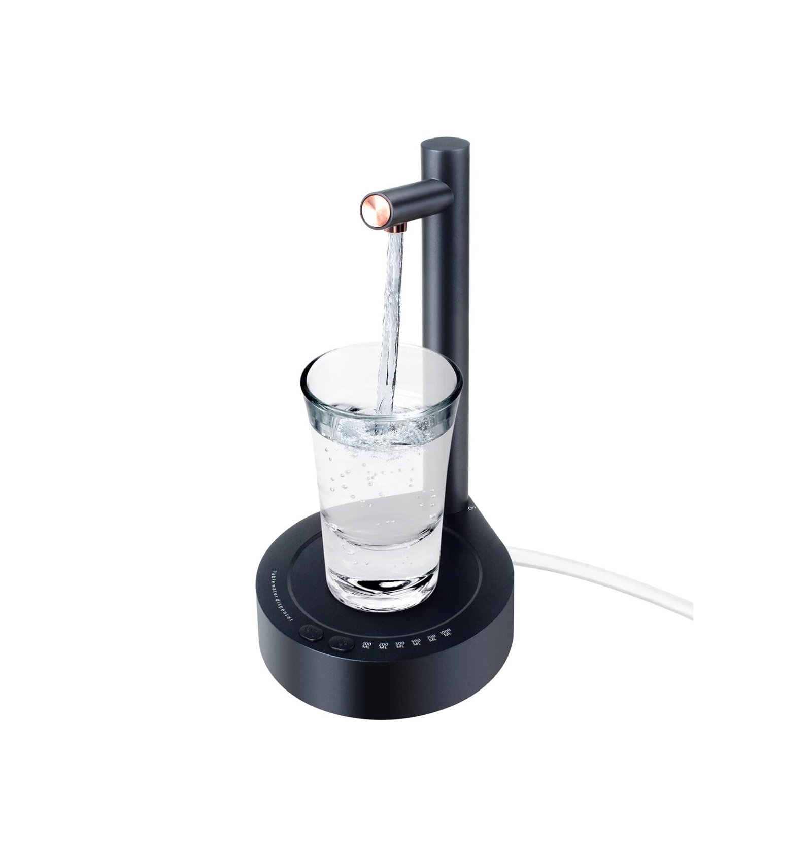 SMART TABLE WATER BOTTLE DISPENSER – RECHARGEABLE PORTABLE ELECTRIC ...